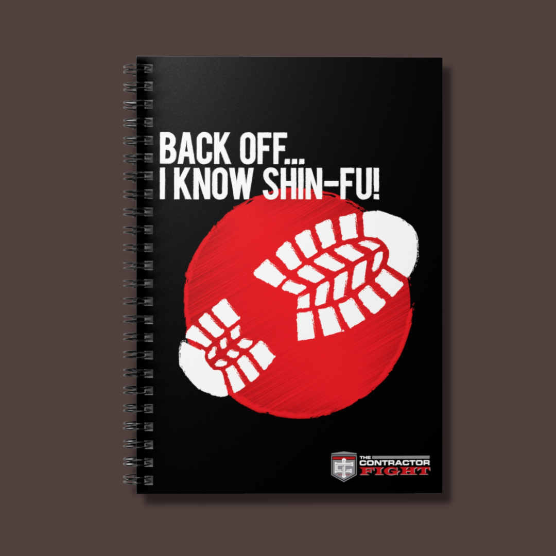Shin-Fu Notebook – The Contractor Fight® Gear