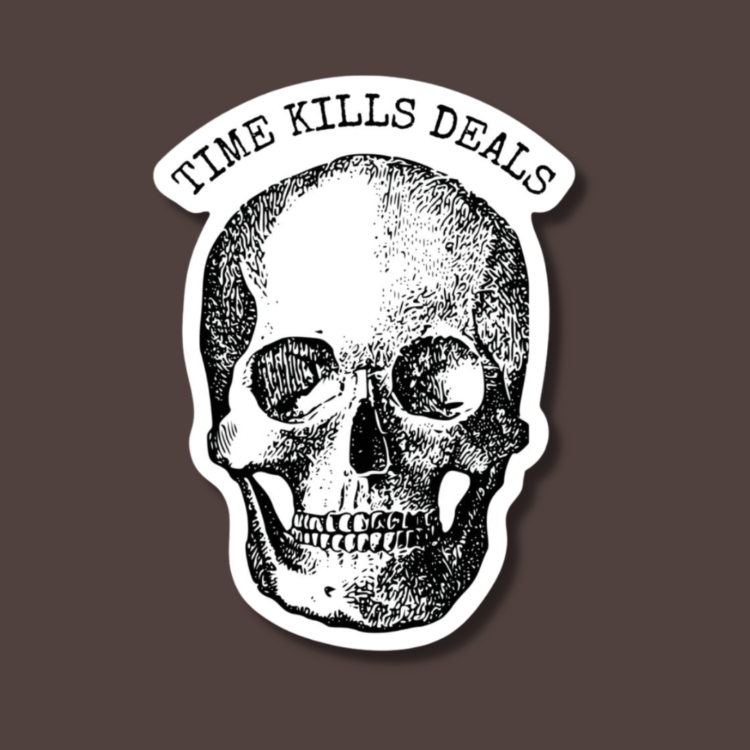 Time Kills Deals Decal / Sticker – The Contractor Fight® Gear